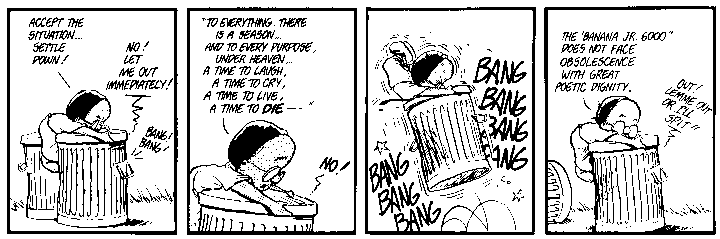 Oliver and His Computer: Bloom County / Oliver comic strips